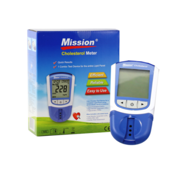 Mission 3 IN 1 Cholesterol Meter-Full Lipid panel - Medi-Service